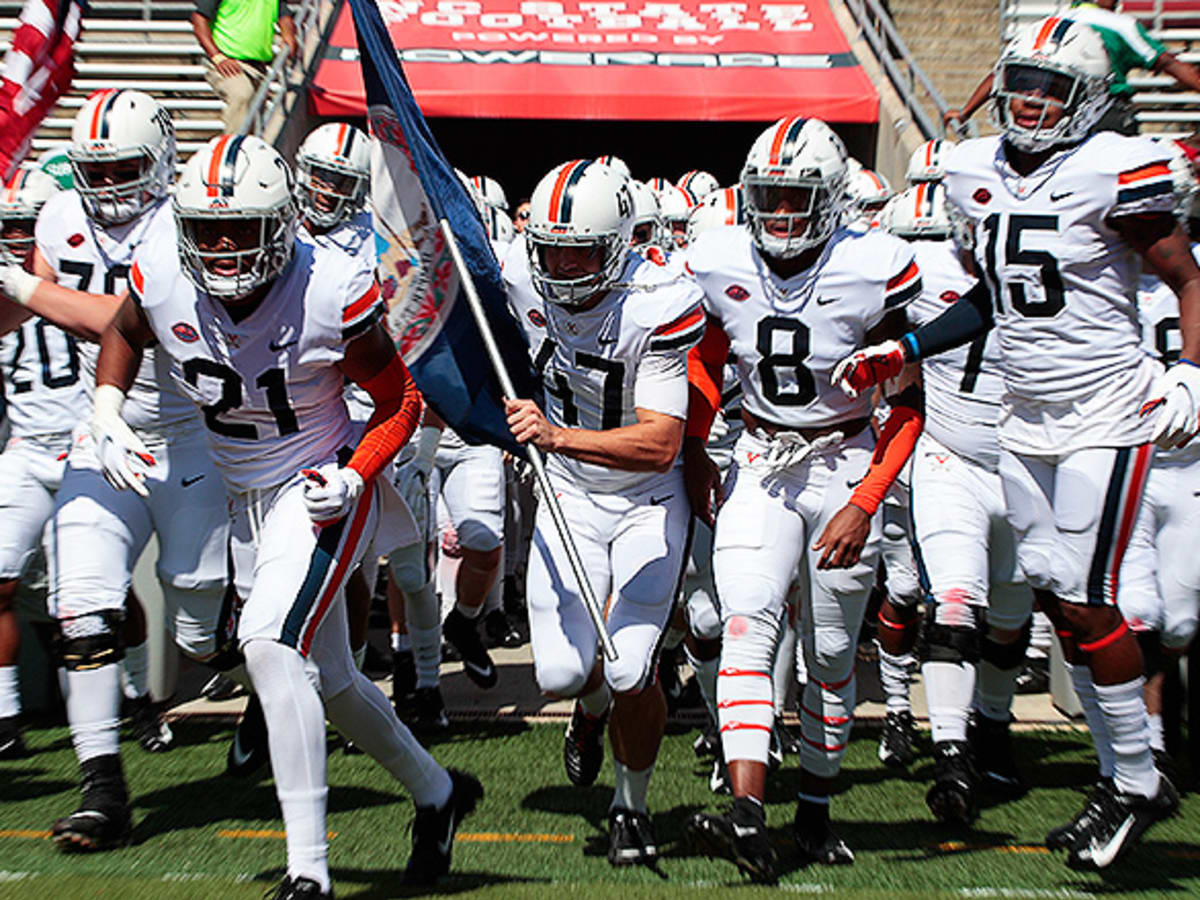 Virginia Tech Entrance Football Clipart