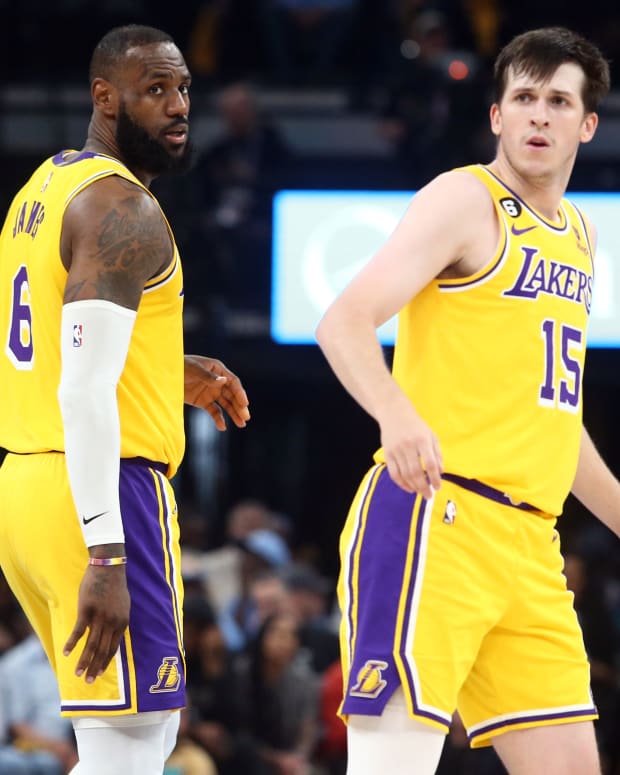 Luka Doncic, LeBron James, Austin Reaves Make NBA History Against Grizzlies - Athlon Sports