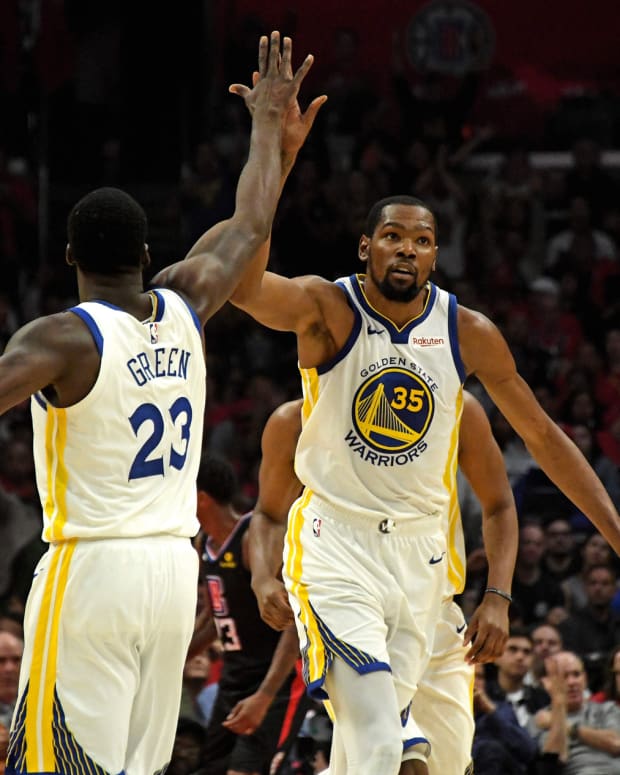 Steph Curry, Draymond Green's Actions After Game 7 Win Draw Quick Reaction From NBA - Athlon Sports