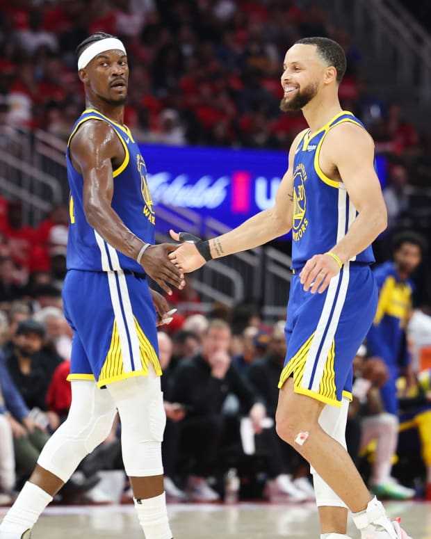 Warriors Officially Announce Jimmy Butler, Stephen Curry Injury Update for Game 3 - Athlon Sports