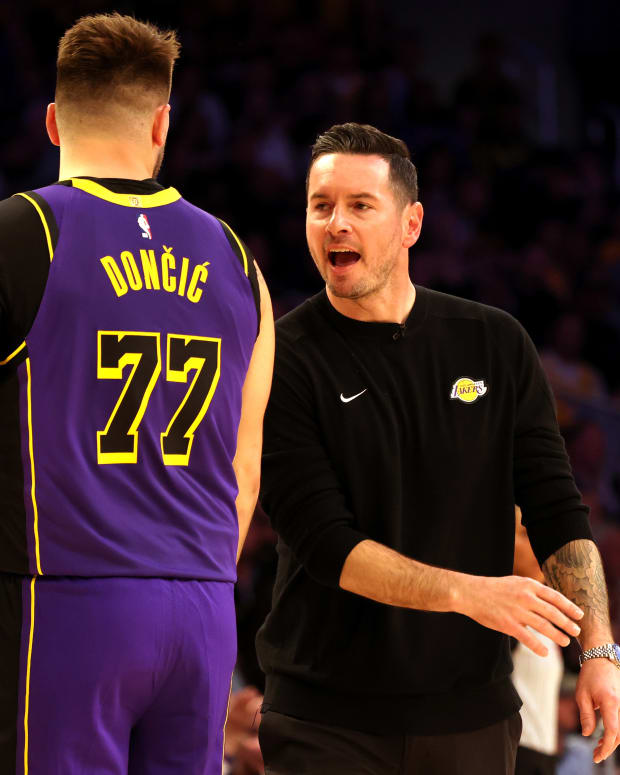 Lakers Coach JJ Redick Advises Luka Doncic About Emotional Matchup vs. Mavericks - Athlon Sports