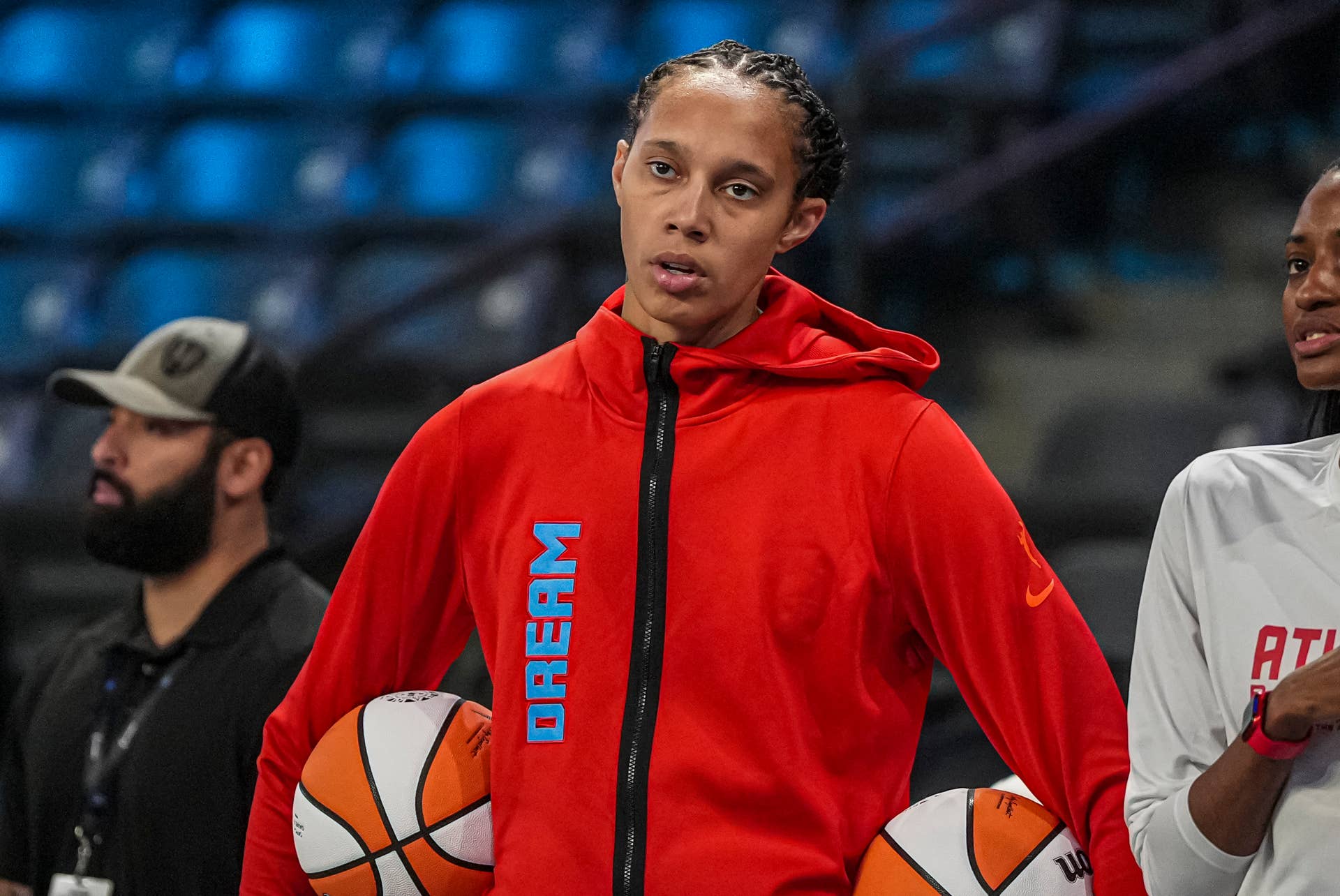 WNBA Star Britney Griner Gets Clear Message From Dream's Allisha Gray ...