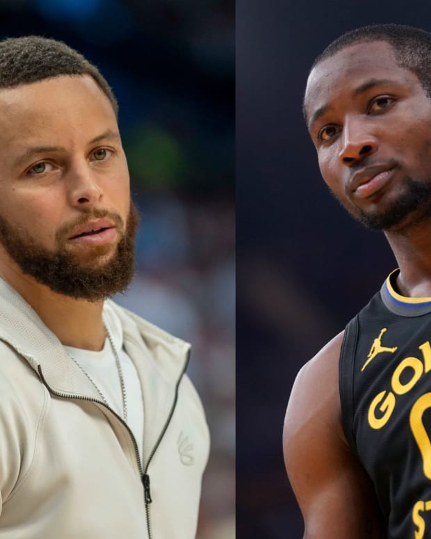 NBA Blown Away by Steph Curry's Pass in Warriors-Rockets Game 7 - Athlon Sports