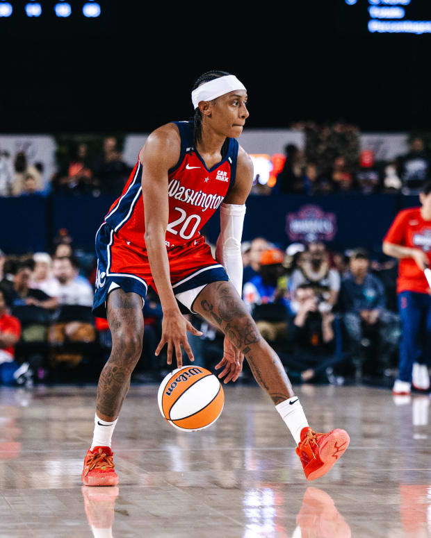 WNBA Star A'ja Wilson Makes History in Win Against the Mystics - Athlon ...