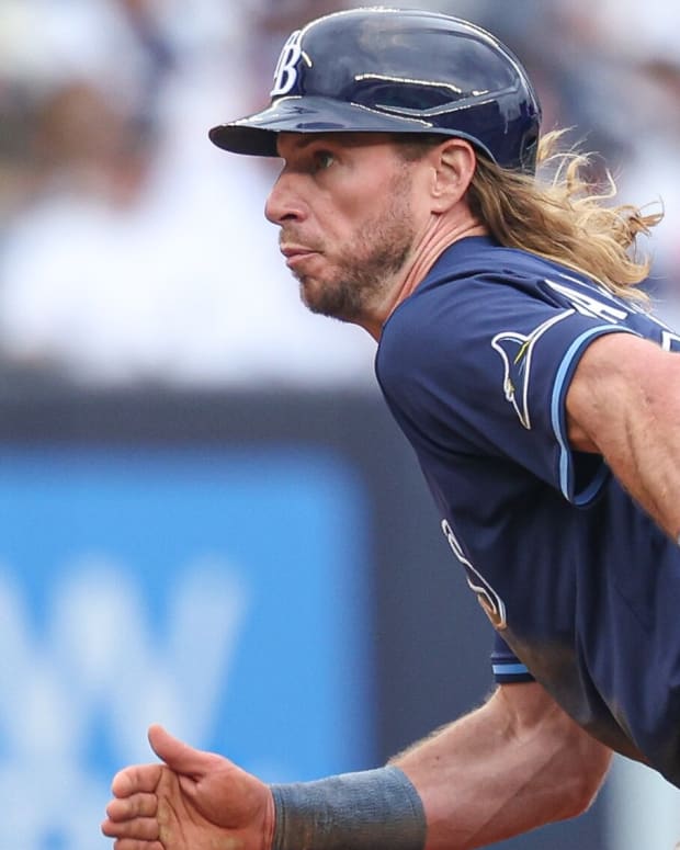 Josh Lowe Returns to Tampa Bay Rays Lineup - Athlon Sports Josh Lowe Returns to Tampa Bay Rays Lineup - Athlon Sports
