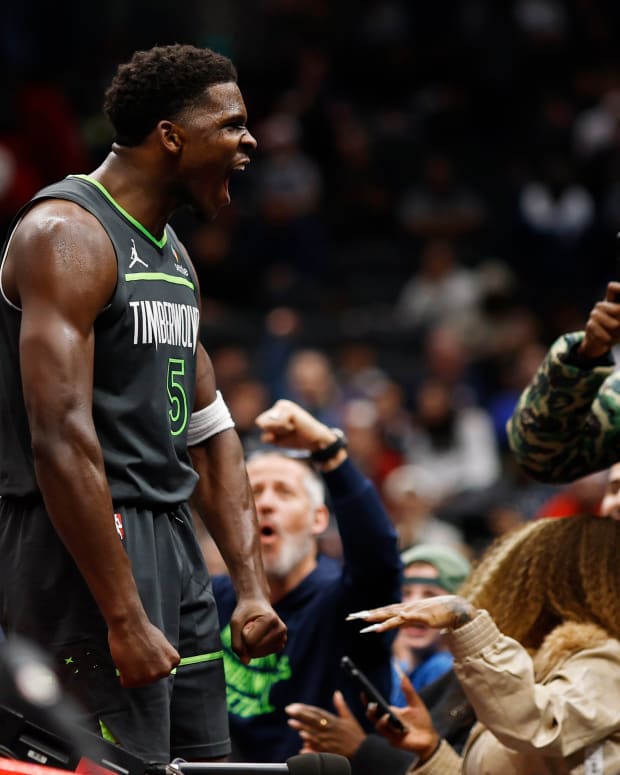 Wolves' Anthony Edwards Makes NBA History, Breaks Luka Doncic Record ...