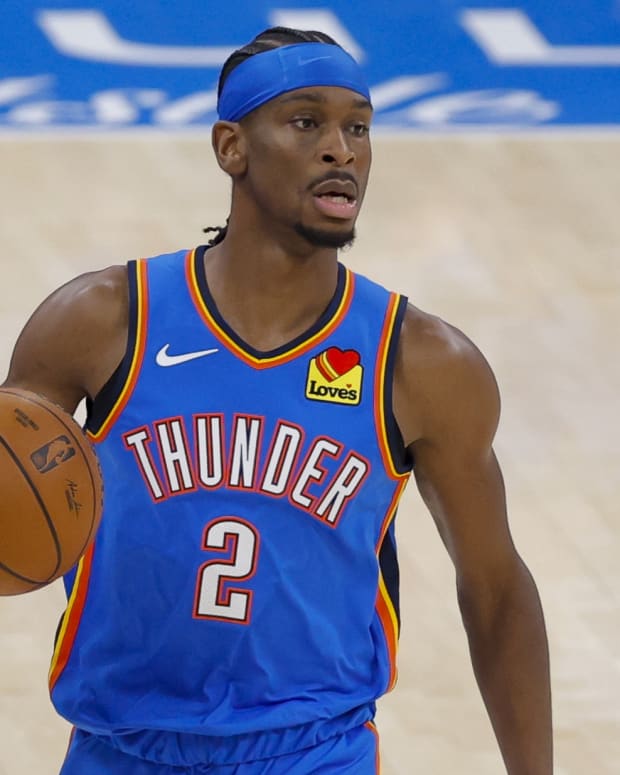 Shai Gilgeous-Alexander Makes Thunder Playoff History in Game 5 vs. Nuggets - Athlon Sports