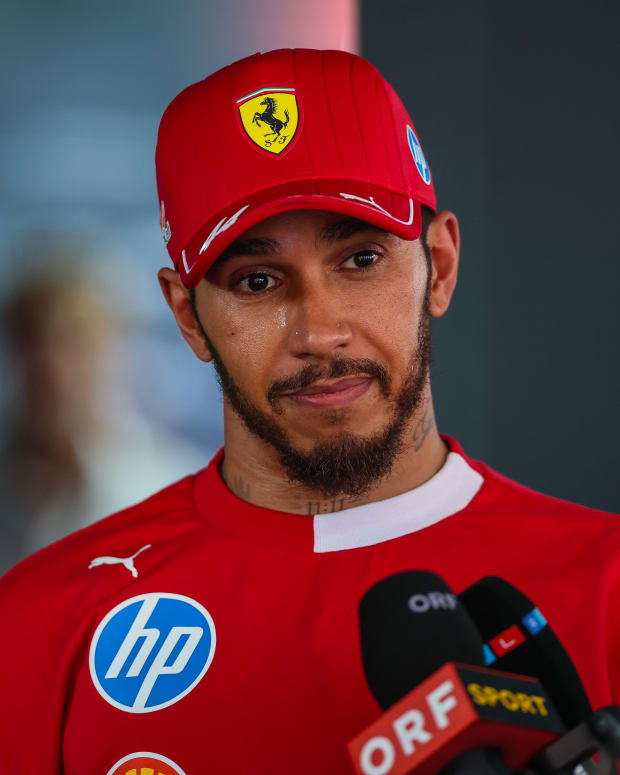 Charles Leclerc Furious on Radio After Ferrari Delays Lewis Hamilton ...