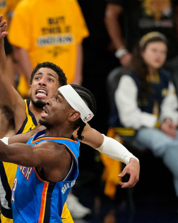 Shai Gilgeous-Alexander Makes History Amid Thunder-Timberwolves Playoff Series - Athlon Sports