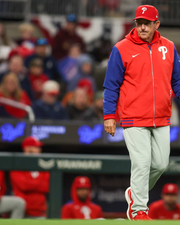 Meet the 2025 Philadelphia Phillies: 1B Bryce Harper - Athlon Sports