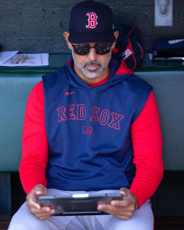 Alex Cora Reveals Reason for Red Sox Not Playing Rafael Devers at Third ...