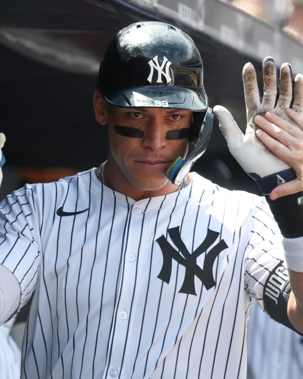 Yankees Slugger Aaron Judge Gives Clear Update on Home Run Derby Plans - Athlon Sports