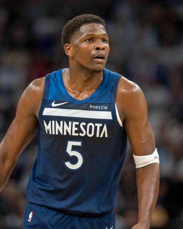 Anthony Edwards Finishes Season as NBA's Sole 3-Point Leader - Athlon ...