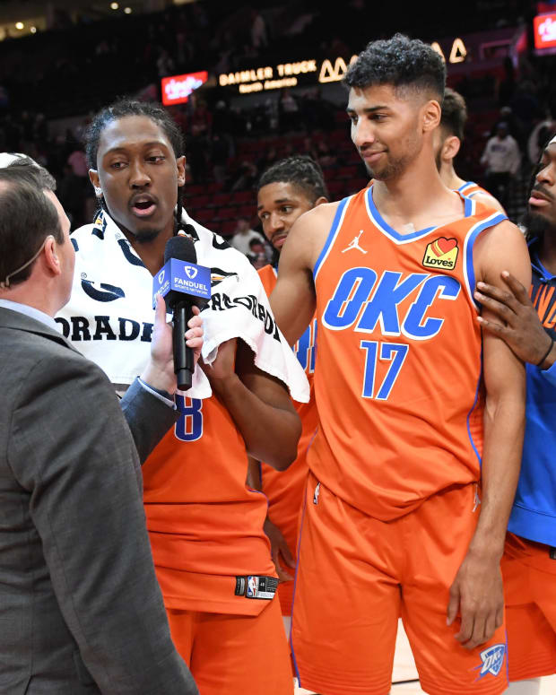 How did OKC overcome challenges against the Trail Blazers? - Athlon Sports