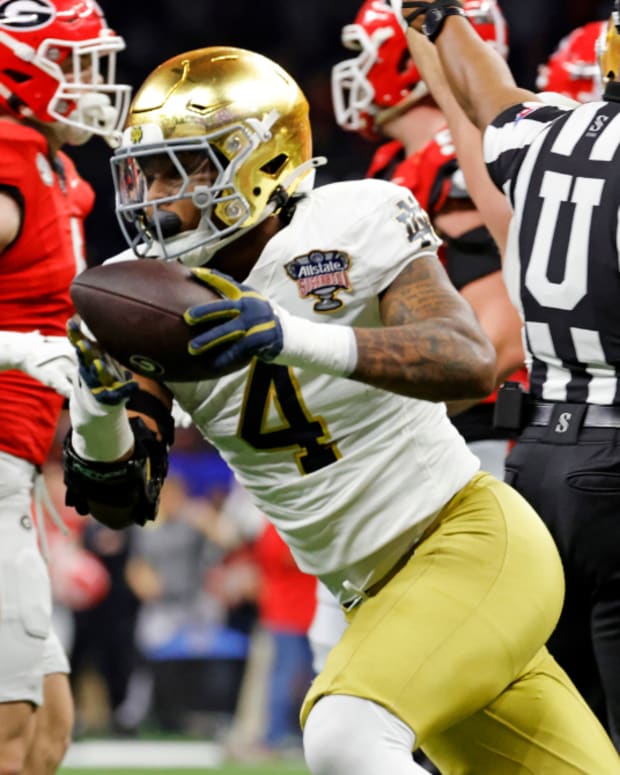 Chad Bowden Leaves Notre Dame For USC - Athlon Sports