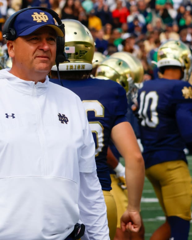 Riley Leonard's Growth Is Key To Notre Dame Having Postseason Success - Athlon Sports