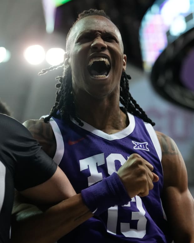 TCU Horned Frogs Win First Big 12 Regular Season Basketball Championship - Athlon Sports