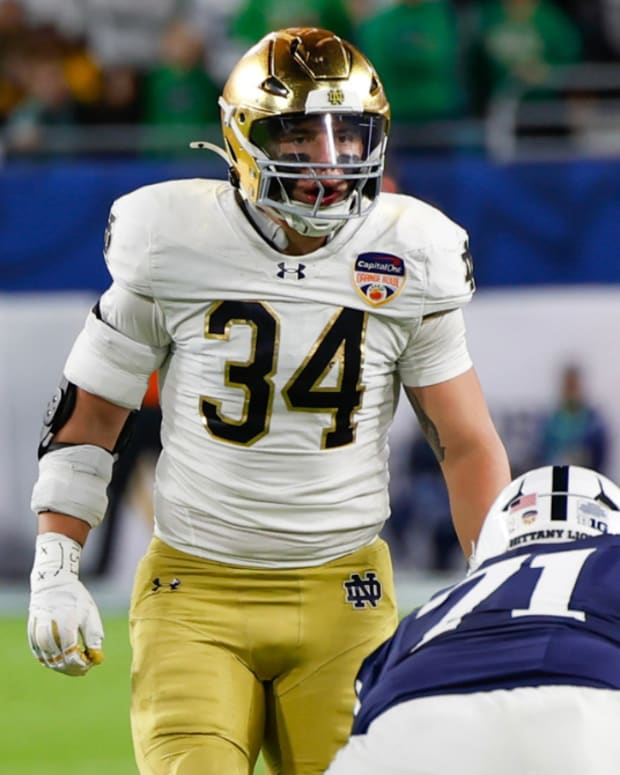 Kenny Minchey Will Be A Force In The Notre Dame Quarterback Battle - Athlon Sports