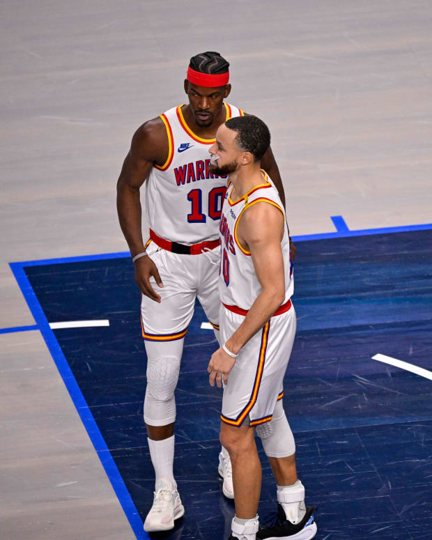 Jimmy Butler and Warriors Defense Stifle Rockets Big 3 In Win Before All-Star Break - Athlon Sports