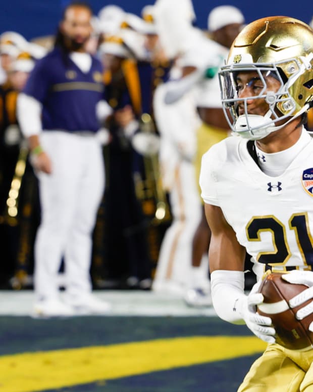 The CJ Carr Era At Quarterback Could Be Ready To Take Off At Notre Dame - Athlon Sports