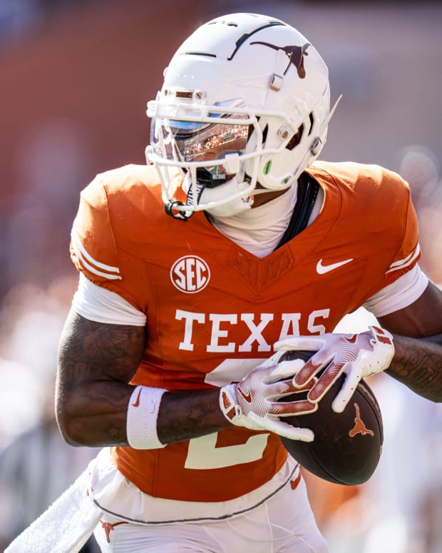 Texas WR Silas Bolden releases 2025 NFL Draft intentions - Athlon Sports