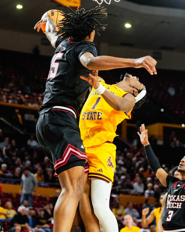 Texas Tech Red Raiders Sophomore Forward JT Toppin Sweeps Big 12 Weekly ...