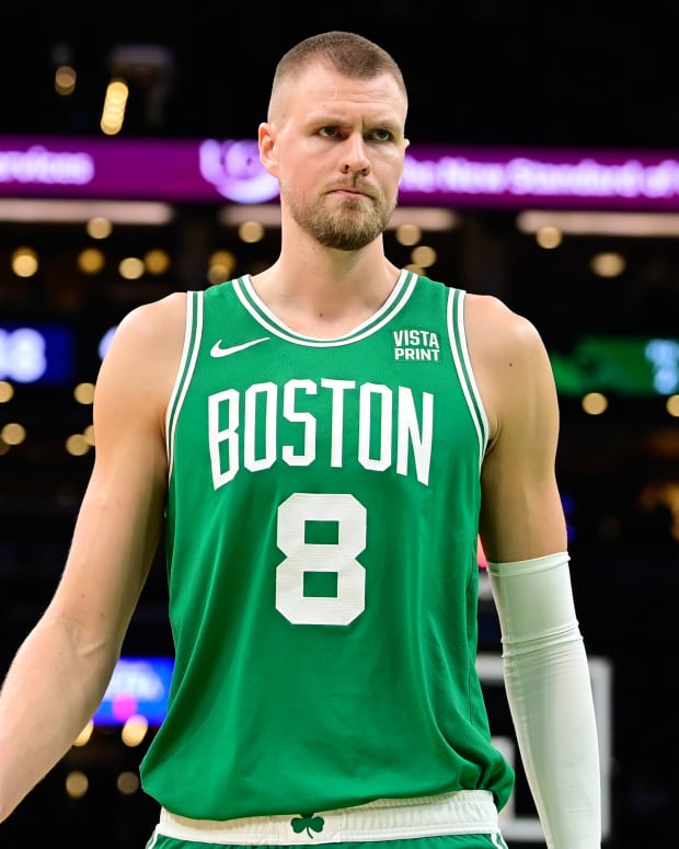 Kristaps Porzingis Sends Emotional Message to Celtics Fans Amid Illness ...
