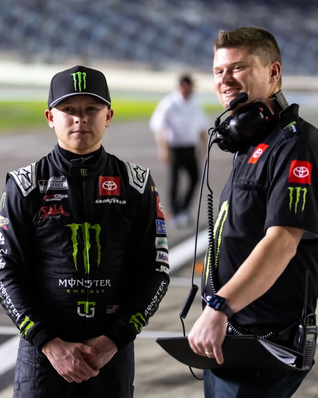 Ty Gibbs Goes Airborne Again—This Time After Contact With Denny Hamlin ...