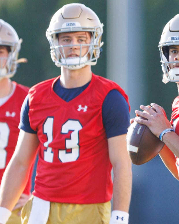 The CJ Carr Era At Quarterback Could Be Ready To Take Off At Notre Dame ...