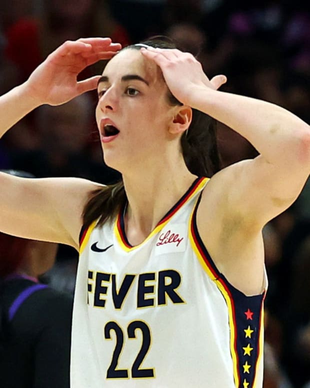 Caitlin Clark Reacts to Calls for Suspension After Getting Hit in Face - Athlon Sports