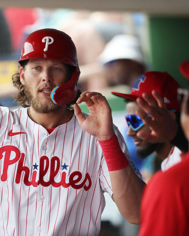 Meet the 2025 Philadelphia Phillies: RHP Aaron Nola - Athlon Sports