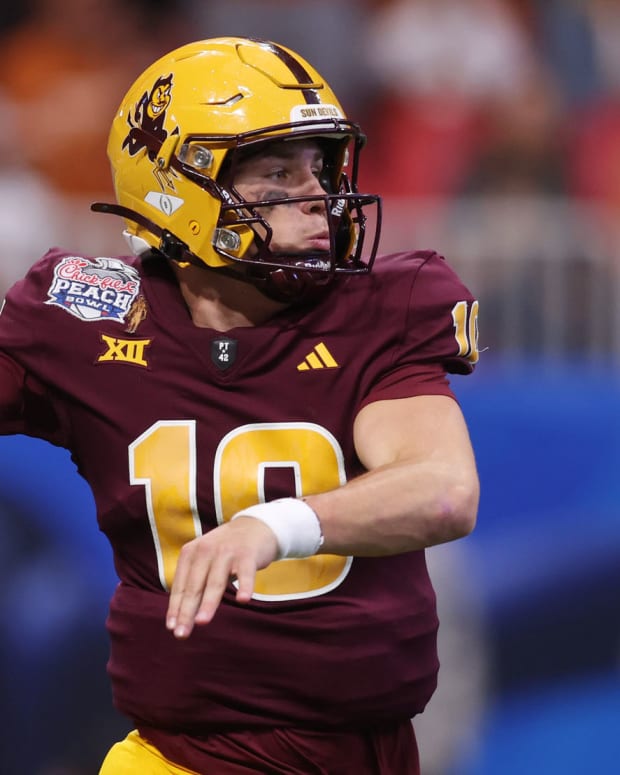 Arizona State’s Leavitt Earns High Marks in Preseason Big 12 QB ...
