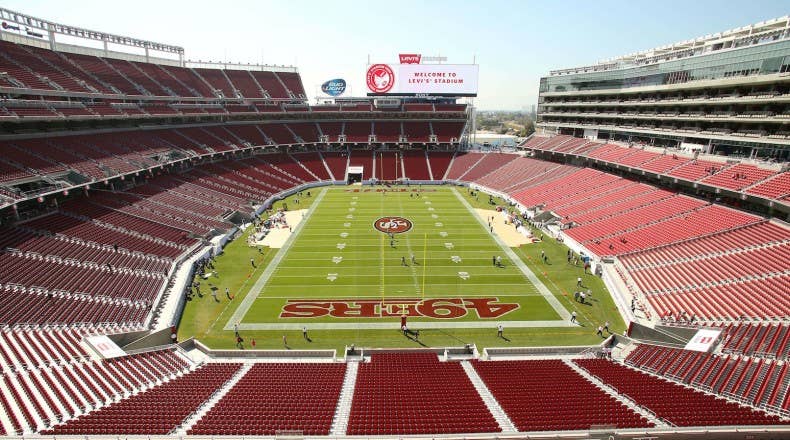 Nfl Sideline To Sideline Distance