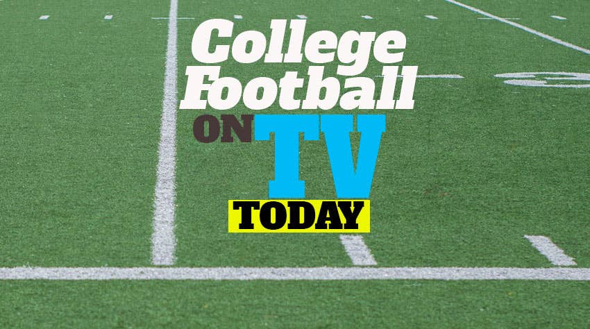 Football On Tv Today College