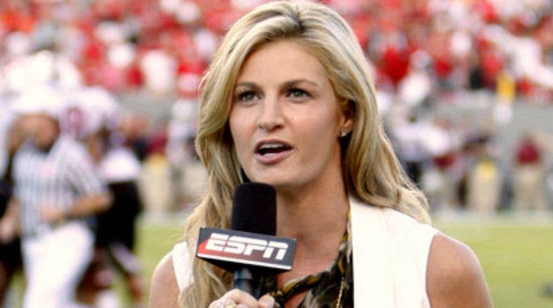 Erin Andrews Espn Hockey Struggles