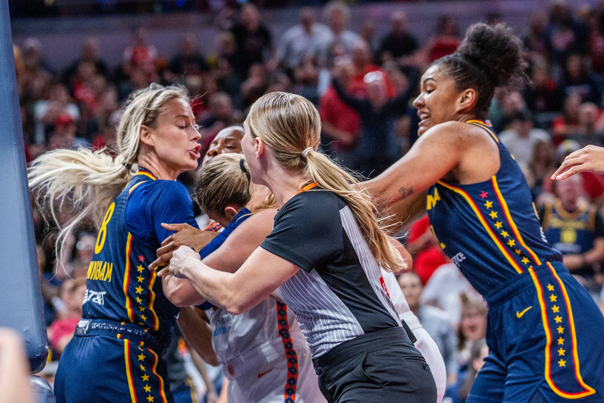 Sophie Cunningham Speaks Out on Avoiding Fights Inside Indiana Fever ...