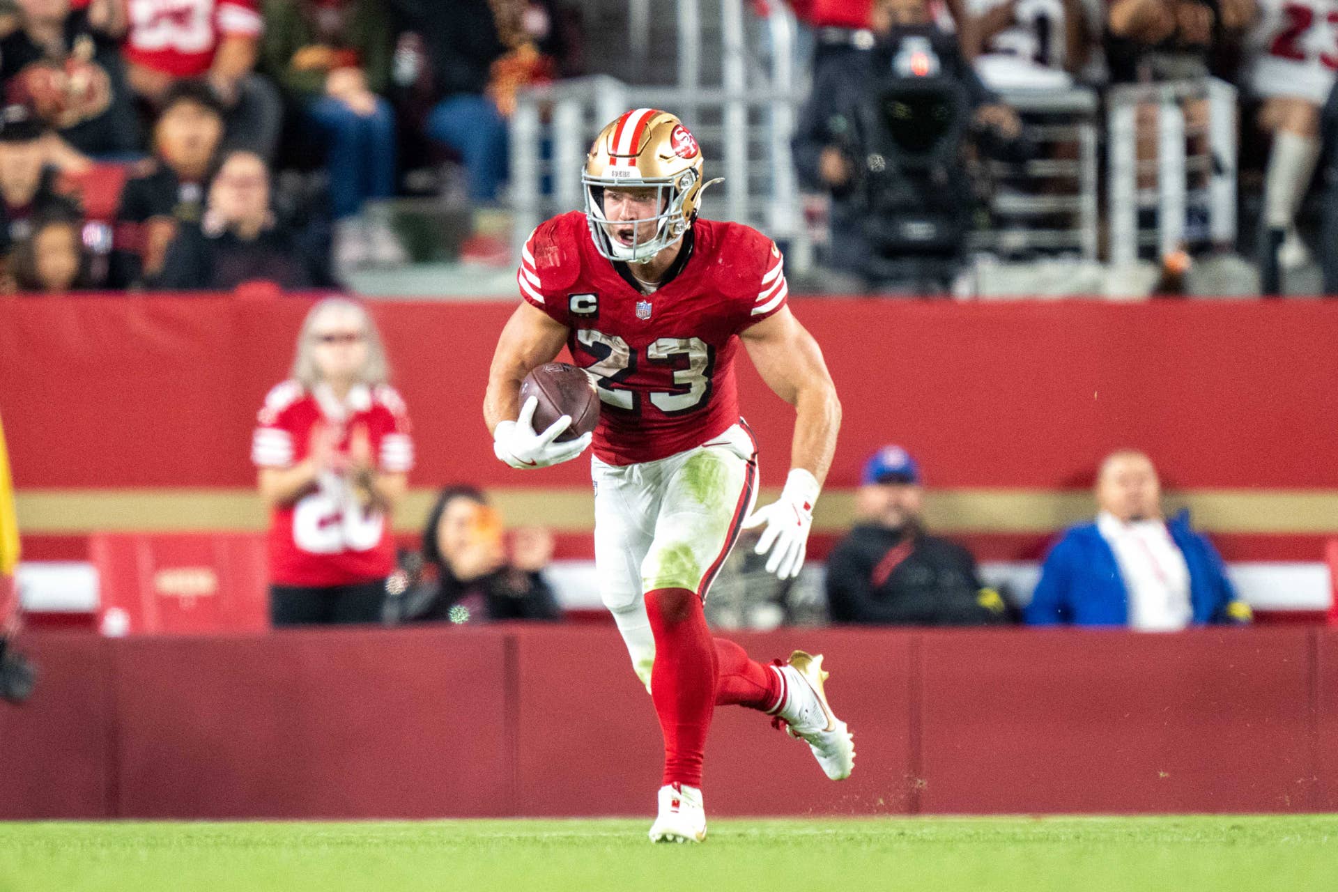 NFL Announces Christian McCaffrey Cleat Update Before 49ers-Panthers ...