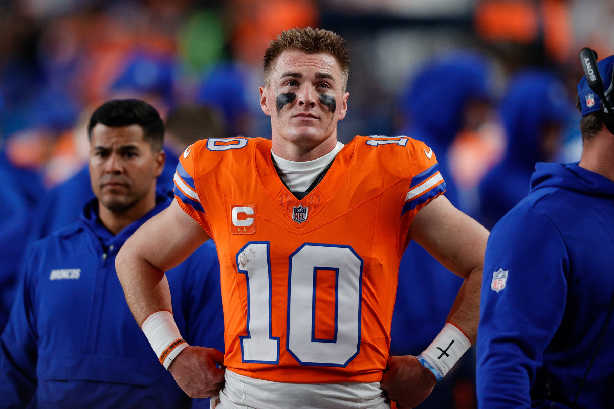 Patriots QB Drake Maye Reacts to Unfortunate Bo Nix News Amid NFL ...