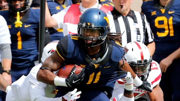 West Virginia's Kevin White on Pace to Join Elite Group of Receivers ...