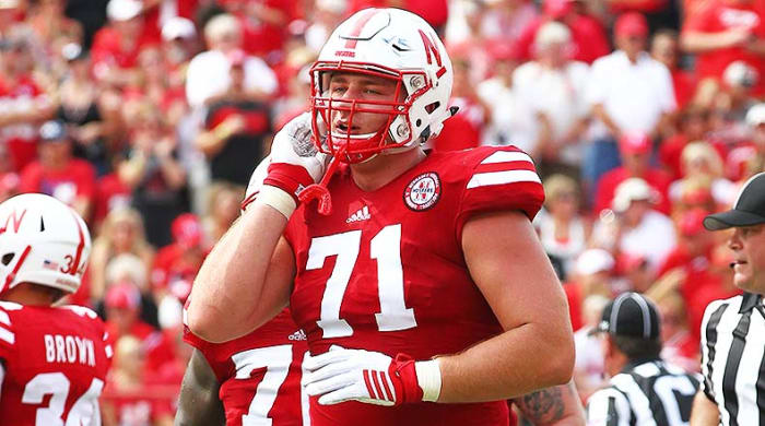 Nebraska's Alex Lewis Becomes Anti-Captain in Matter of Moments ...