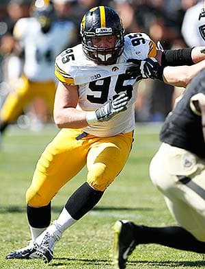 Iowa's Drew Ott Ready to Lead Hawkeye Defensive Line into Battle ...