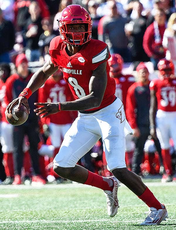 Lamar Jackson Talks Heisman, Louisville Football and Coach Petrino ...