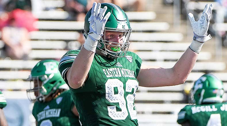 MAC Football: Sack Machines Sutton Smith, Maxx Crosby Help Redefine ...