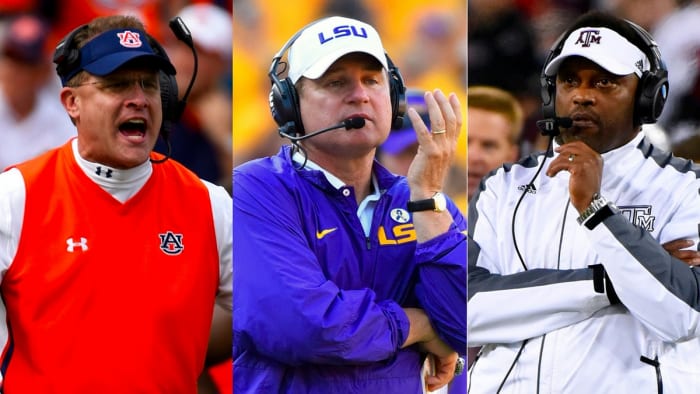Gus Malzahn, Les Miles and Kevin Sumlin Will Play SEC Hot Seat Roulette ...