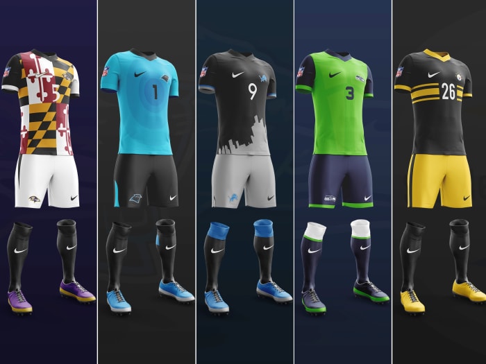 Soccer Kits for All 32 NFL Teams - Athlon Sports