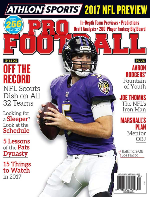 Athlon Sports’ 2017 NFL Preview Magazine Covers - Athlon Sports