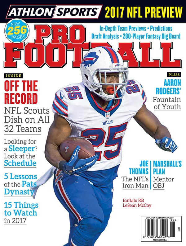 Athlon Sports’ 2017 NFL Preview Magazine Covers - Athlon Sports