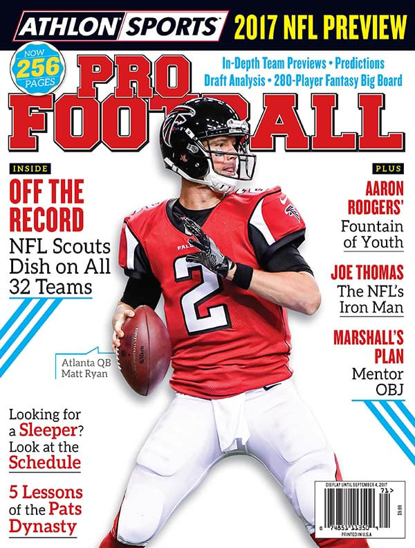 Athlon Sports’ 2017 NFL Preview Magazine Covers - Athlon Sports