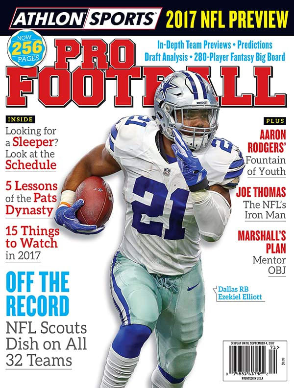 Athlon Sports’ 2017 NFL Preview Magazine Covers - Athlon Sports
