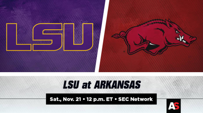 Lsu Vs Arkansas Football Prediction And Preview Athlon Sports